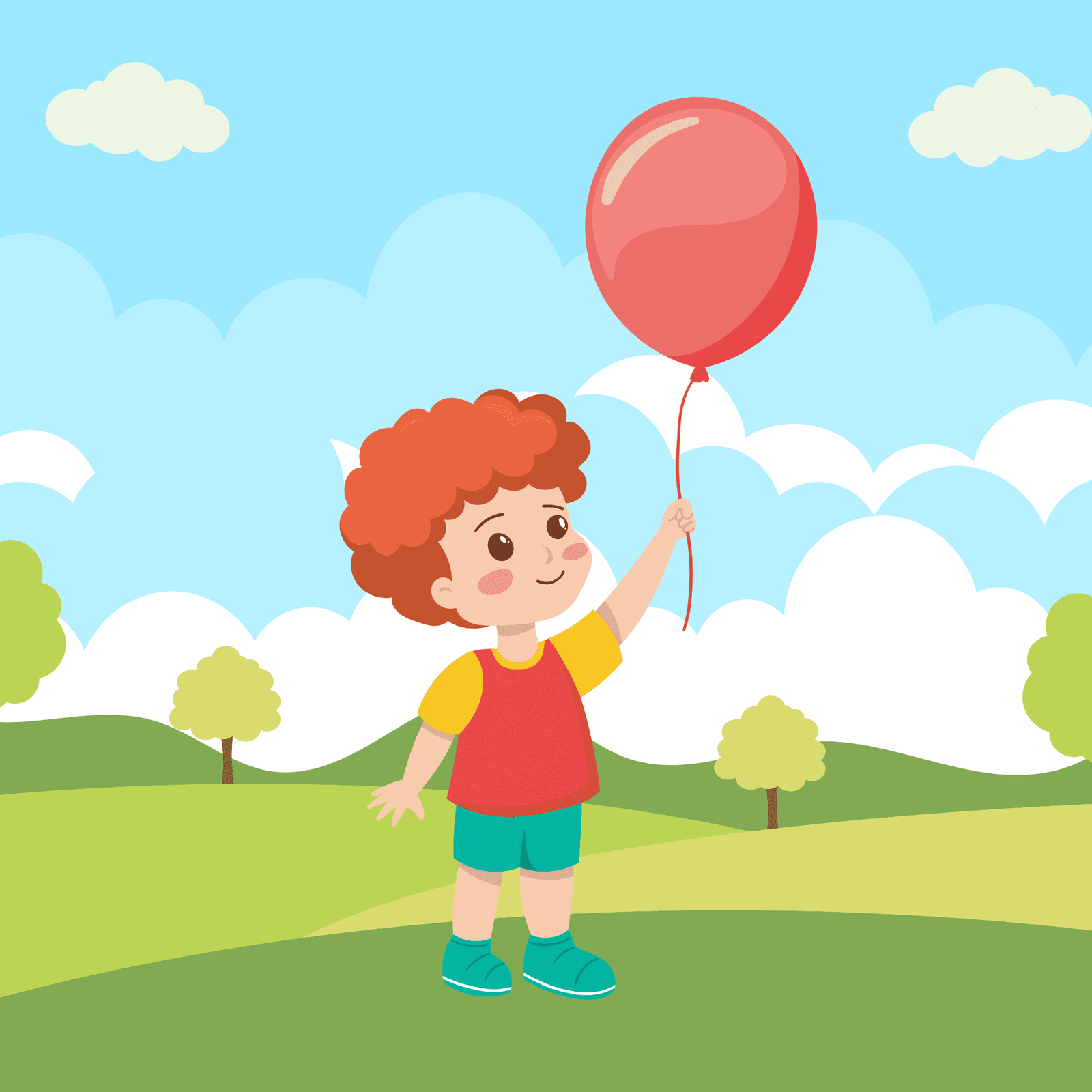 My Red Balloon - Rhymes & Songs - Shaykh Academy