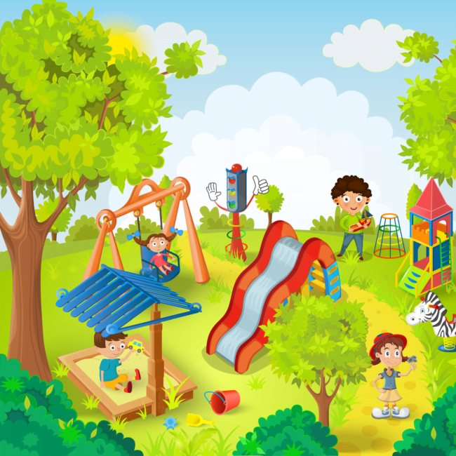 Essay on 'A Day at the Park' in English for Class 1, 2, 3 & 4