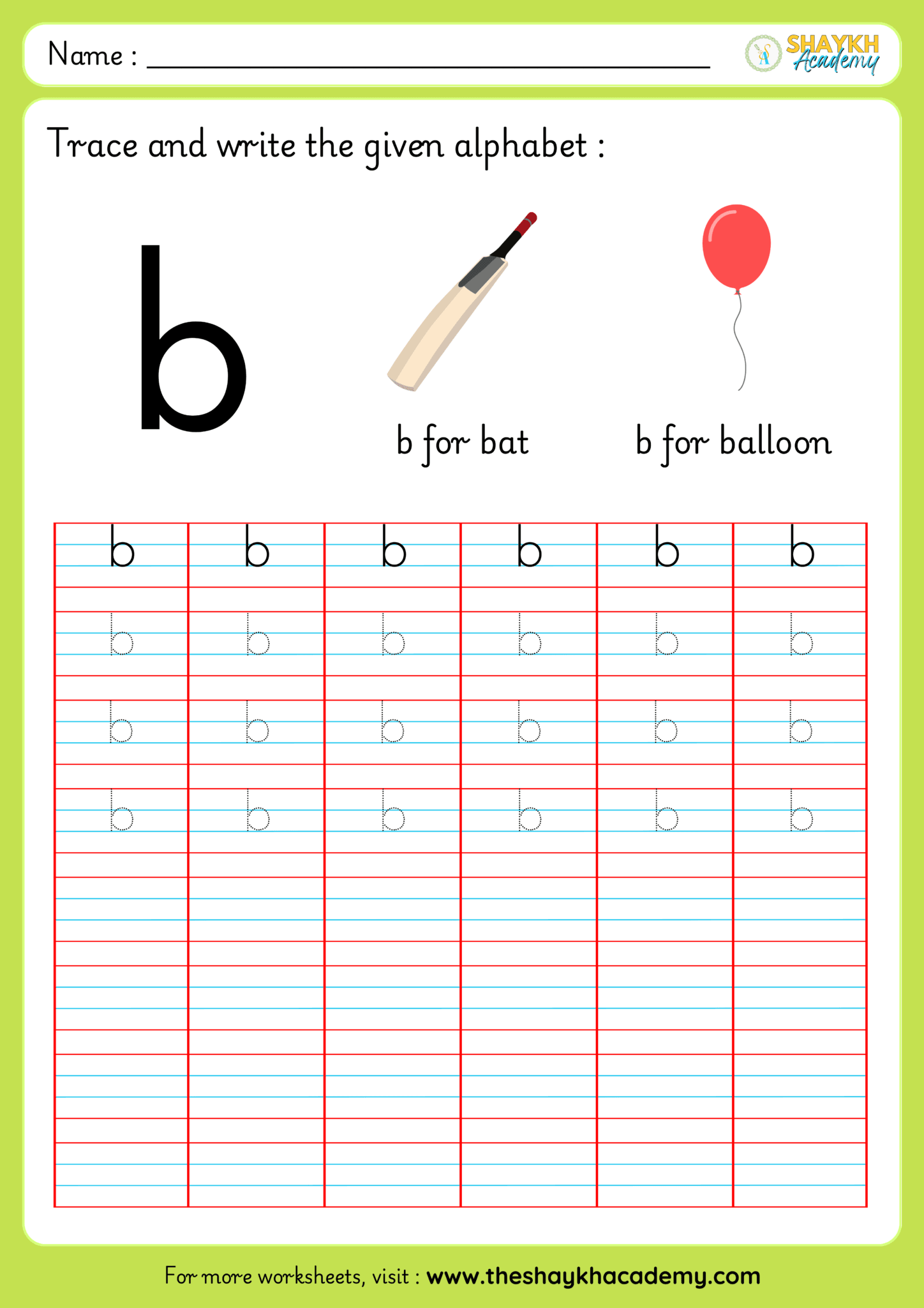 Learn to Write & Practice English Small Letters Worksheets