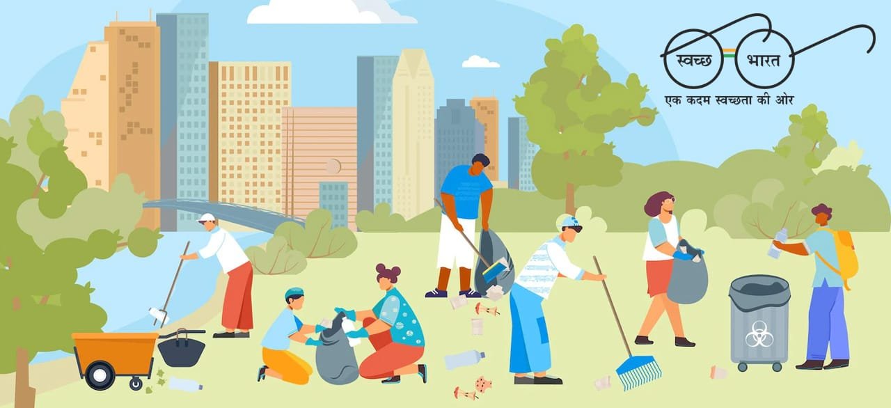 Essay on 'Swachh Bharat Abhiyan' in English for Class 5, 6 & 7